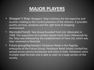 Retail Industry(Gp4) | PPT