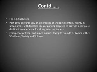 Retail Industry(Gp4) | PPT