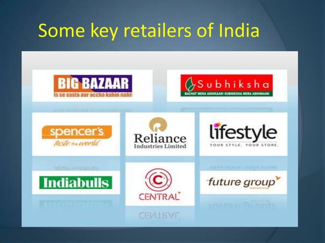 Retail industry in india | PPTX