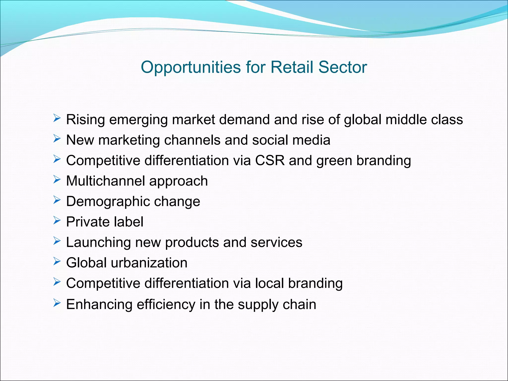 Retail industry ppt | PPT