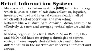 Retail information system by suman saha | PPTX