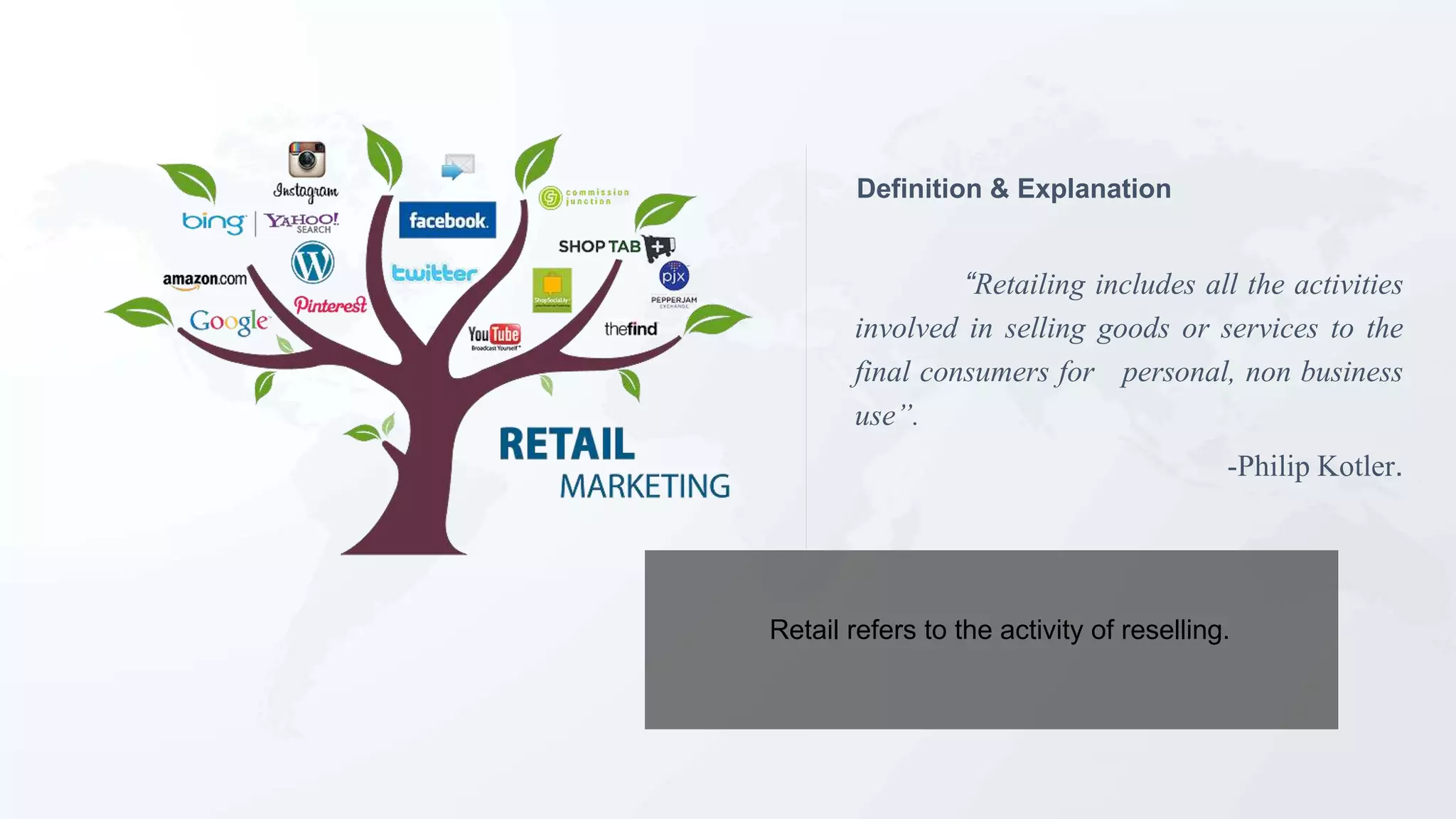 Retail marketing - overview | PPT