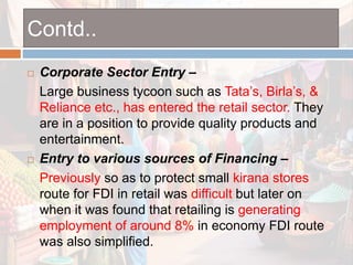 Retailing in India - retailing revolution in India.pptx
