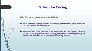 Retailing in pricing | PPTX