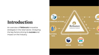 RETAILING IN RELIANCE.pdf about the Reliance company | PDF