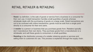 Retailing | PPTX