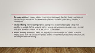 Retailing | PPTX