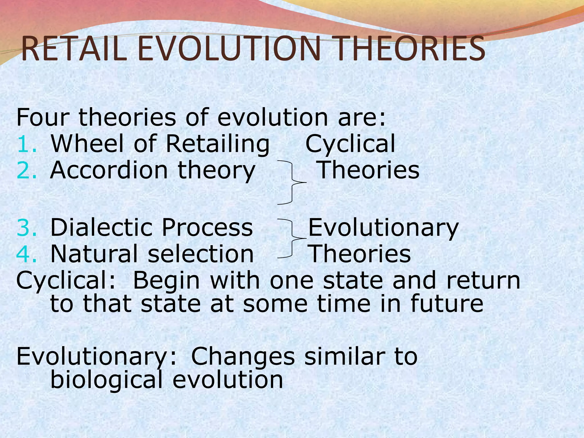 Retail Institutions | PPT