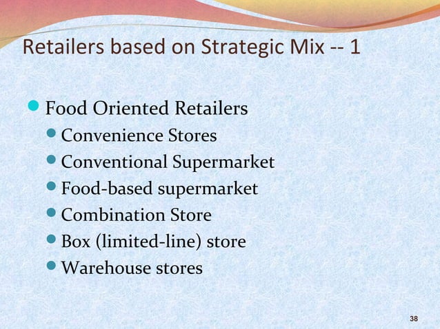 Retail Institutions | PPT | Retail Industry | Industries