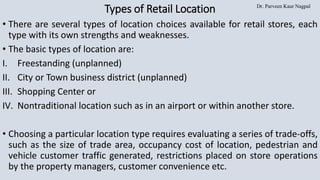 Retail Location | PDF