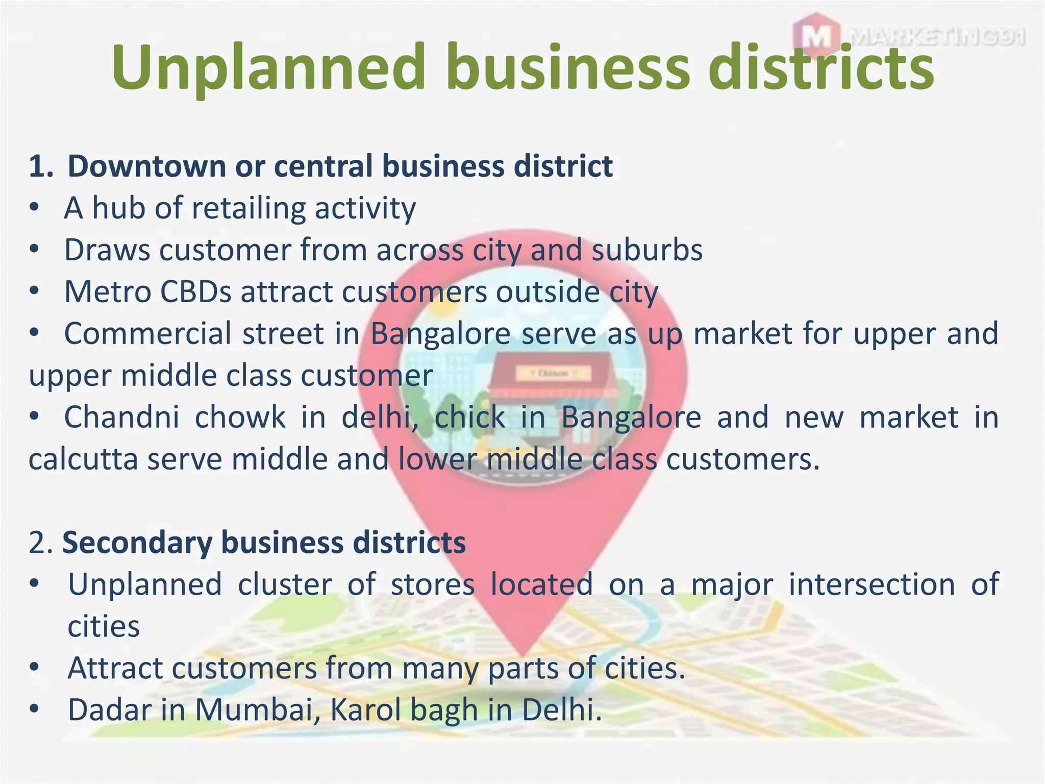 Retail location ppt | PPTX