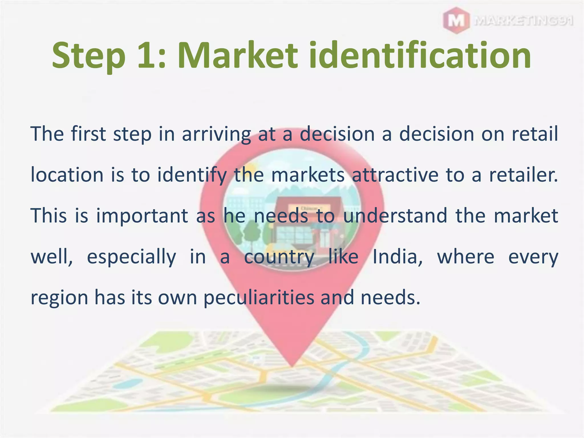 Retail location ppt | PPTX