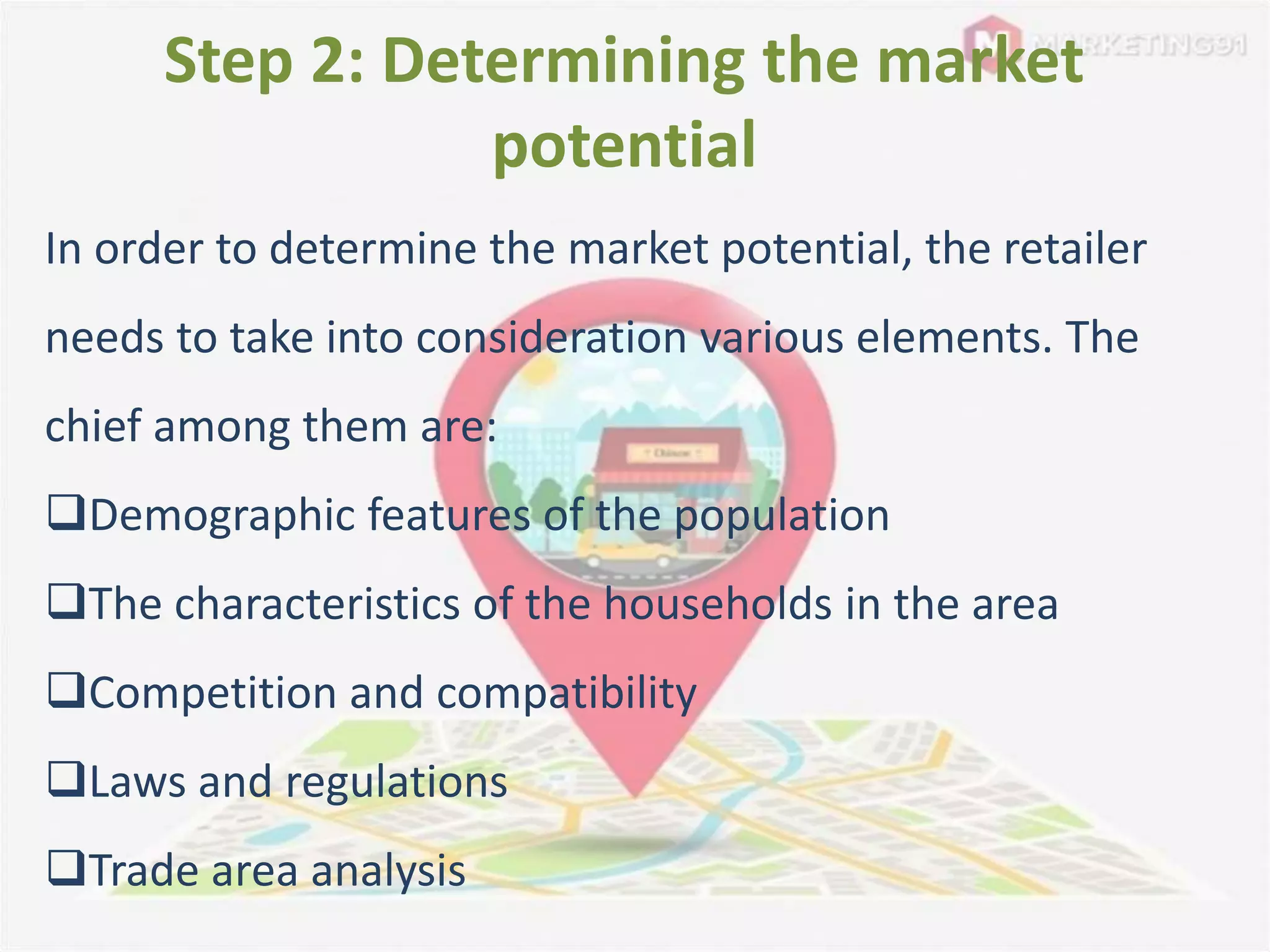 Retail location ppt | PPTX