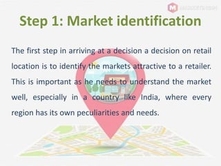 Retail location ppt | PPTX