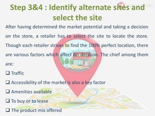 Retail location ppt | PPTX