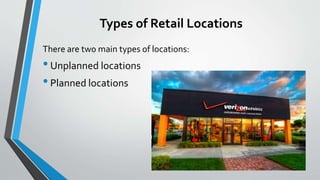 Retail locations ch7 | PPTX
