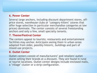 Retail locations | PPTX