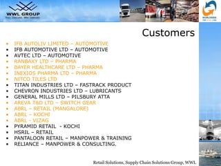 Retail logistics solutions for Aditya Birla Retail | PPT | Logistics ...