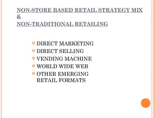Retail management by Anoop.R | PPT