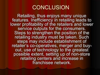 Retail Management (India) | PPT