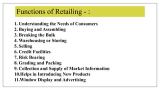 Retail management first chapter notes in one | PPT