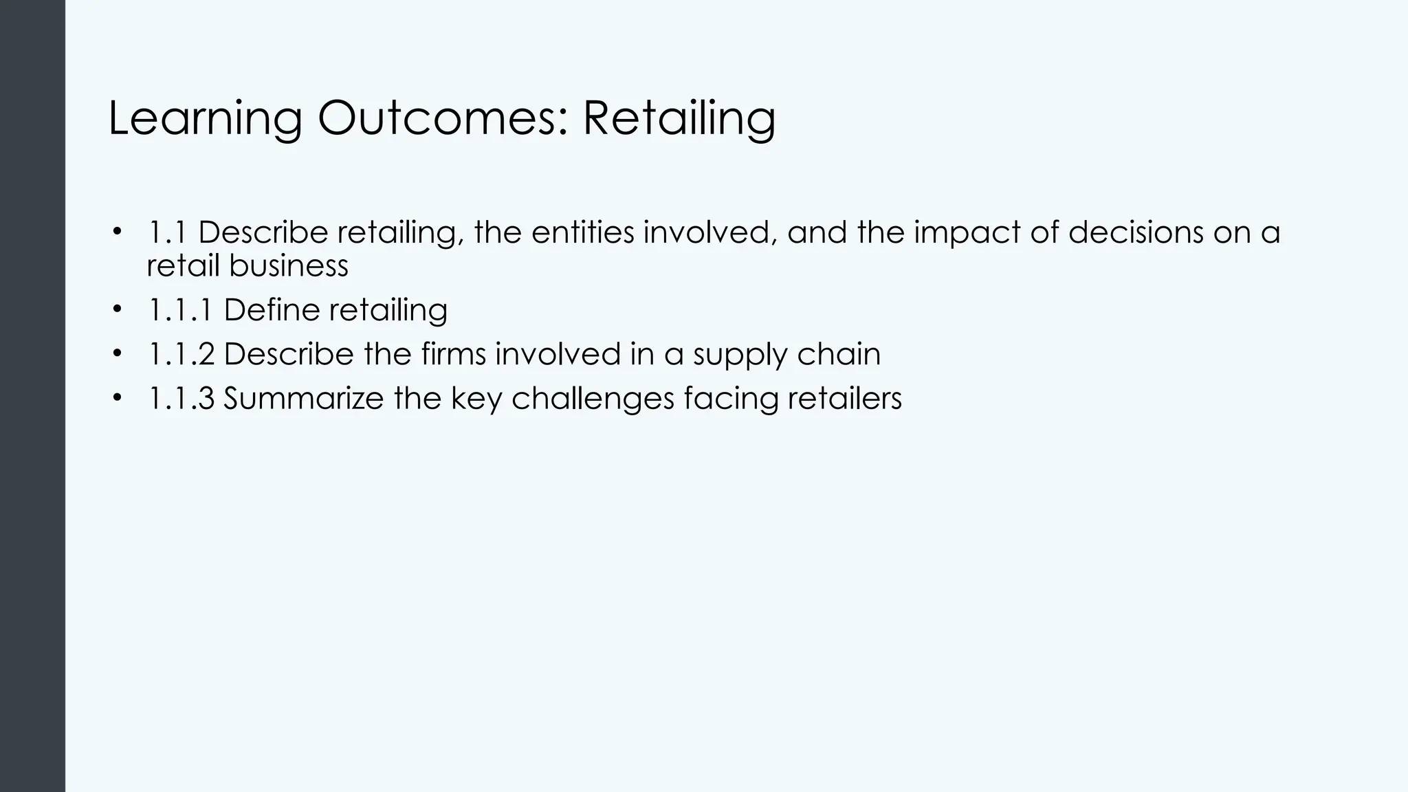 RetailManagement_01_Introduction to Retailing | PPTX