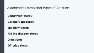 RetailManagement_02_Retail Environment Analysis | PPTX