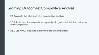 RetailManagement_02_Retail Environment Analysis | PPTX