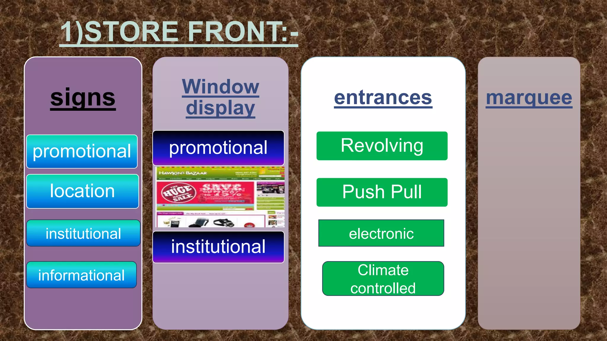 Retail management (Visual Merchandising) | PPTX