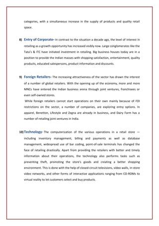 Retail management project | DOCX