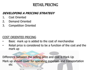 Pricing strategy of Retail stores | PPTX