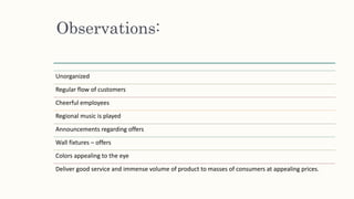 Retail marketing / Retail shop analysis ( Concept related to retail ...