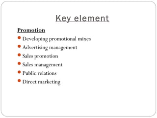 Retail marketing mix and planning | PPT