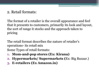 Retail market strategy | PPTX