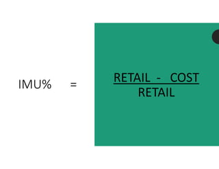 Retail math 101 open to buy formulas | PPT