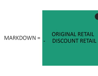 Retail math 101 open to buy formulas | PPT