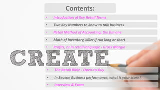 Basics of Retail Math + Retail Interview | PDF