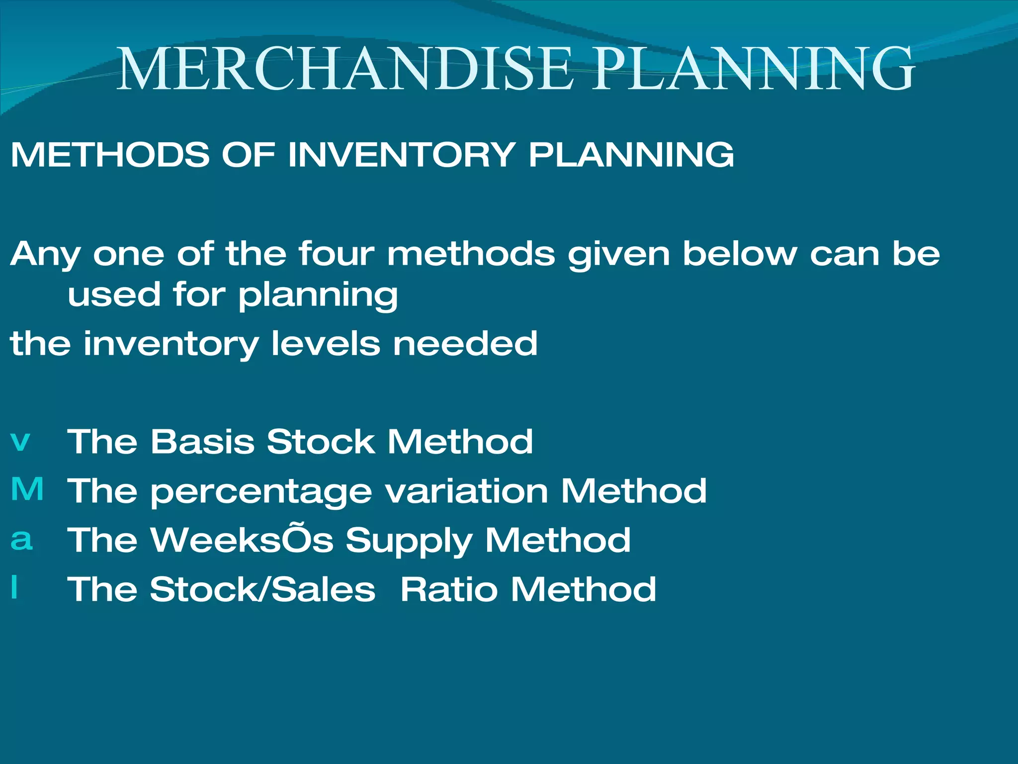 Retail Merchandising | PPT