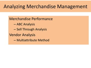 Retail Merchandising | PPTX