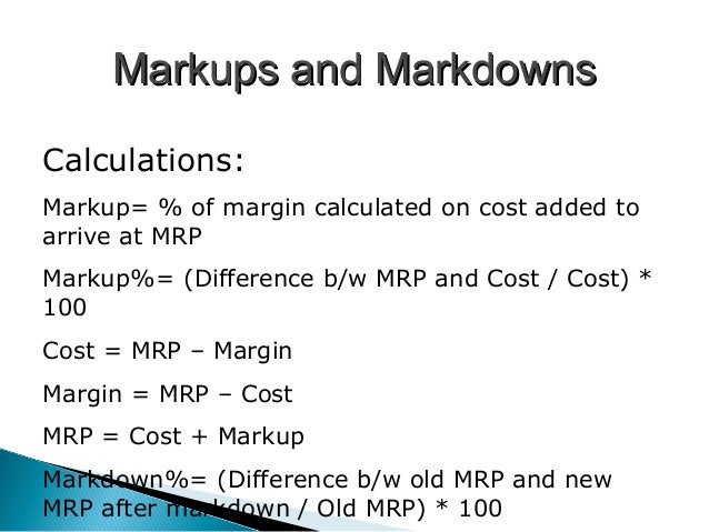 Retail merchandising