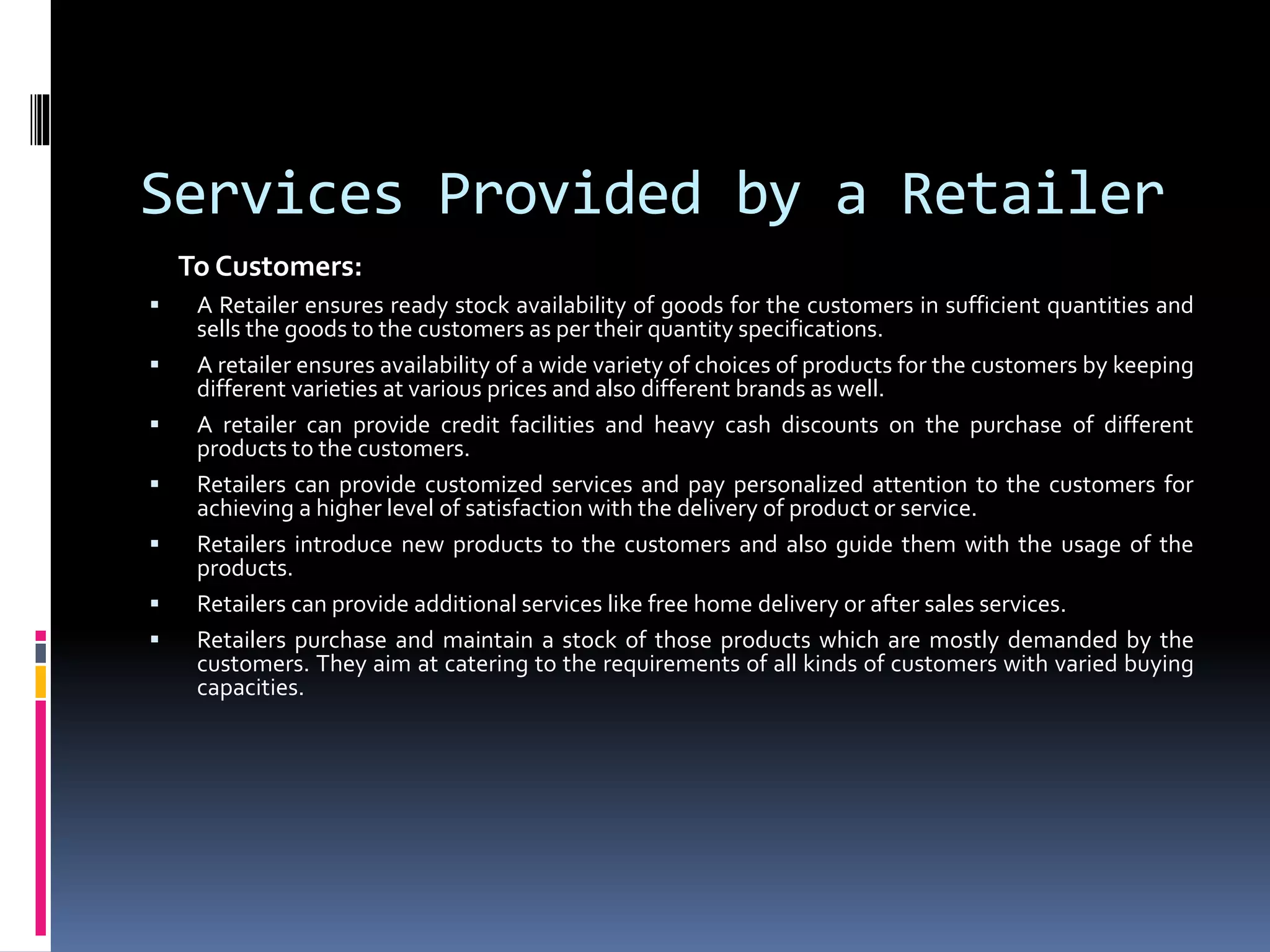 Retail Management | PPTX