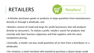 Retail mitsot | PPT
