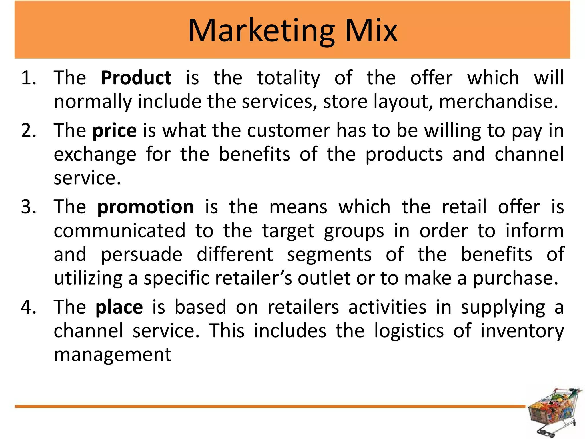 Retail Marketing Management - Marketing Mix | PDF
