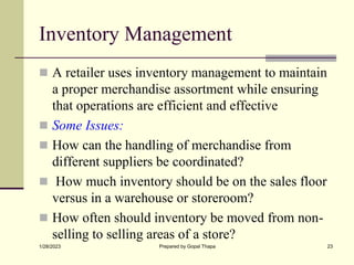 Retail Operation Management | PPT