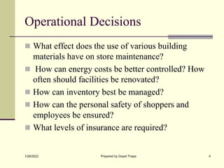Retail Operation Management | PPT