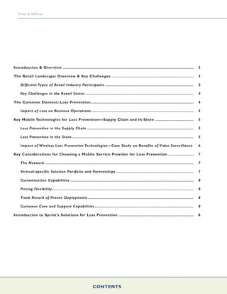 Retail Loss Prevention using wireless | PDF | Retail Industry | Industries