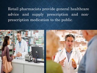 retail pharmacy practice in Bangladesh & Abroad | PPT