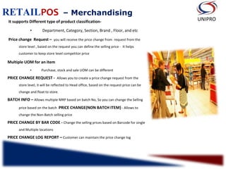 Retail pos product presentation | PPT