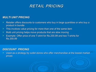 Retail Pricing | PPT