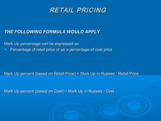 Retail Pricing | PPT